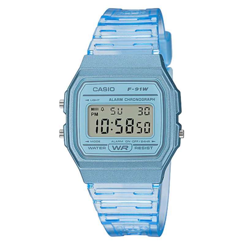 Promo Casio F-91ws / F-91 / F91 Jam Tangan Wanita Digital Transparan ...
