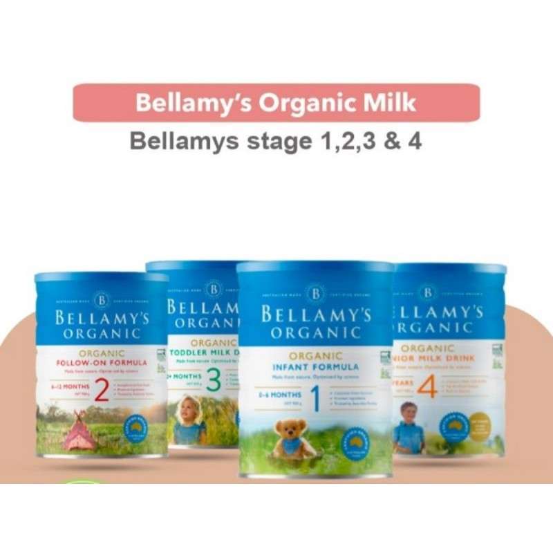 Jual bellamy's Organic Step 1 Infant Formula 900gr di Seller Susudotcom ...