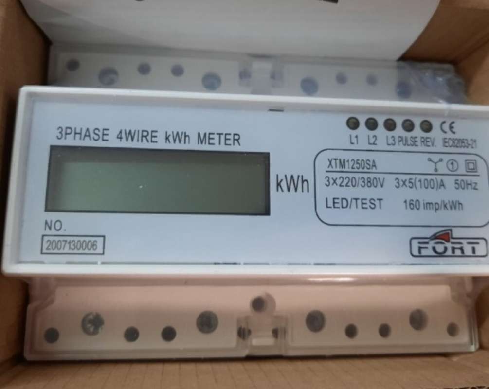 Jual Kwh Meter 3 Phase Xtm125os Analog Direct Fort Di Seller Berkah_ Shop - Wanajaya, Kab ...