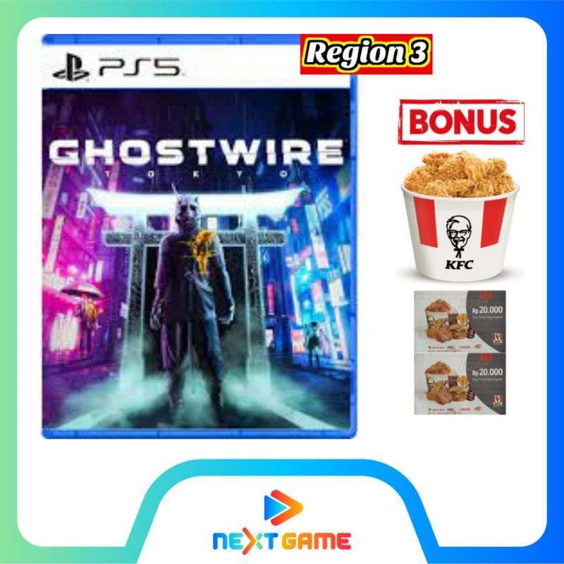 Promo Ps5 Ghostwire Tokyo - Ghost Wire Tokyo Diskon 40% Di Seller Next ...
