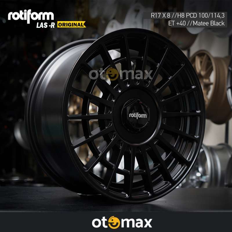Jual Velg Mobil Rotiform Las-r Original Ring 17 H8 Matt Black Di Seller ...