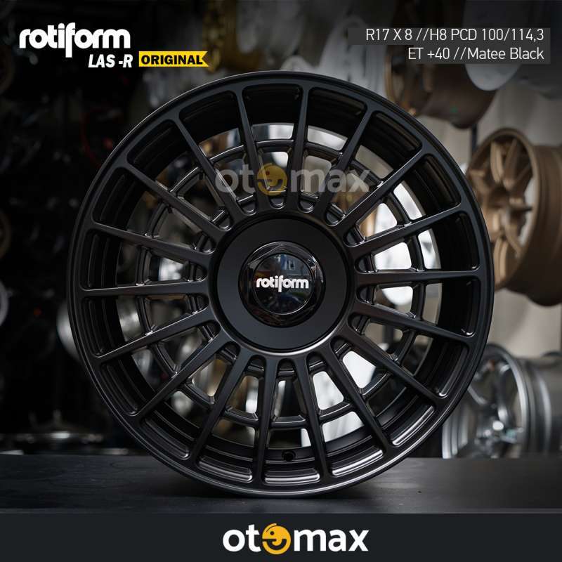 Jual Velg Mobil Rotiform Las-r Original Ring 17 H8 Matt Black Di Seller ...