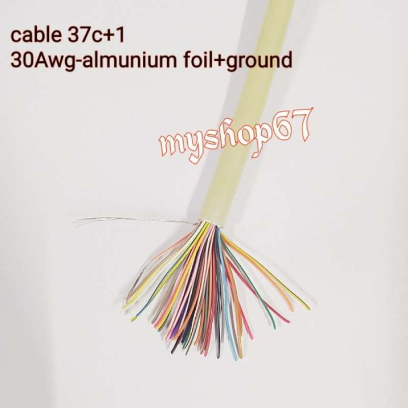 Jual Cable isi 37 + 1 ground #30 AWG (serabut) Meteran /kabel 37c+1 ...
