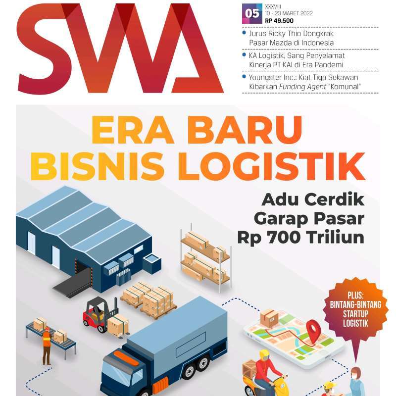 Promo majalah SWA edisi 05/2022 era baru bisnis logistik Diskon 10% di Seller Swa Media Group ...