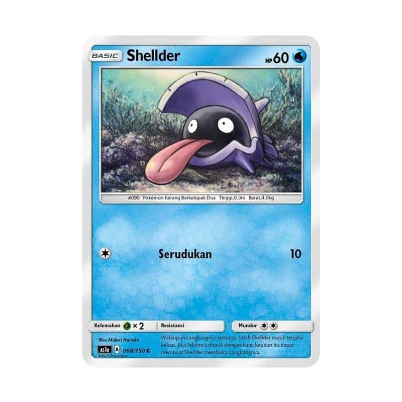 Jual Pokemon Indonesia Trading Card Shellder AS1a 068-150 C di Seller ...