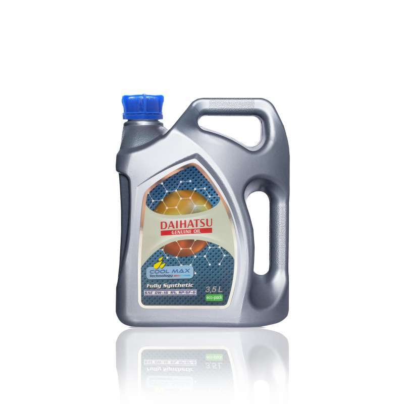 Jual Daihatsu Genuine Oil 0W-16 SN SP/GF-6 Fully Synthetic Oil 3.5L di ...