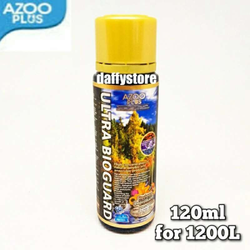 Jual AZOOPLUS Ultra Bioguard 120ml / bacteri probiotic aquarium di ...