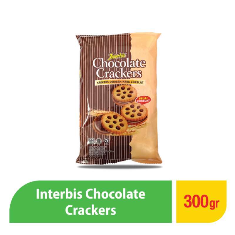 Jual Interbis Chocolate Cracker 300 Gr Di Seller Dima Official Store ...