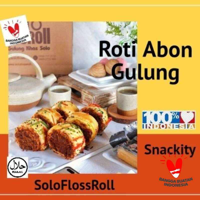 Jual SOLO FLOSS ROLL ABON AYAM & SAPI KHAS SOLO di Seller Snackity ...