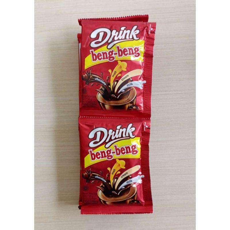 Promo Drink Beng Beng Drink Coklat Minuman Cokelat(1 Renteng 10 Sachet ...