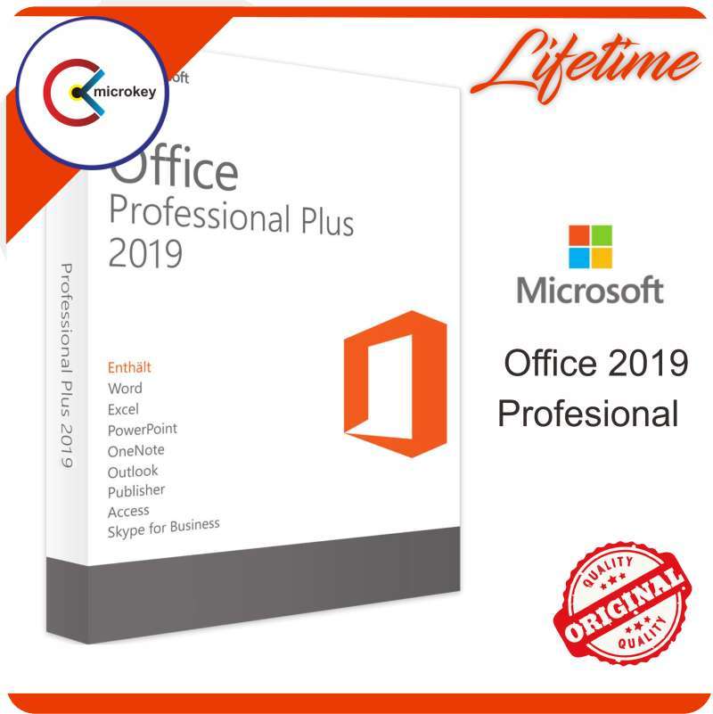 Jual Lisensi Key Original Retail Office 2019 Professional Plus ...