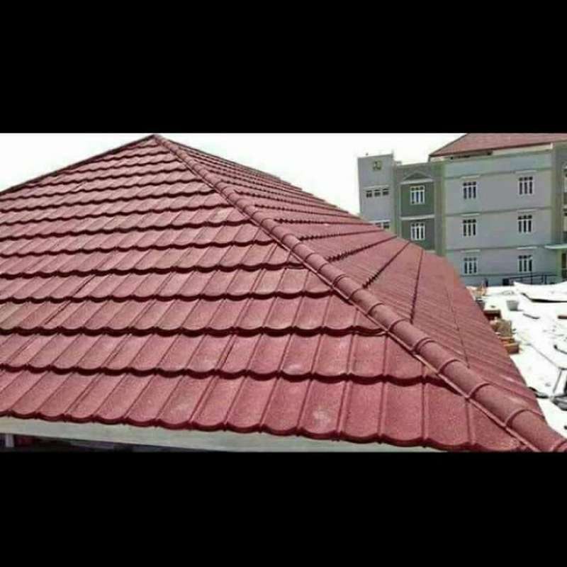 Jual Baja Ringan Genteng Metal Pasir Terpasang 1 Paket Di Seller Baja ...