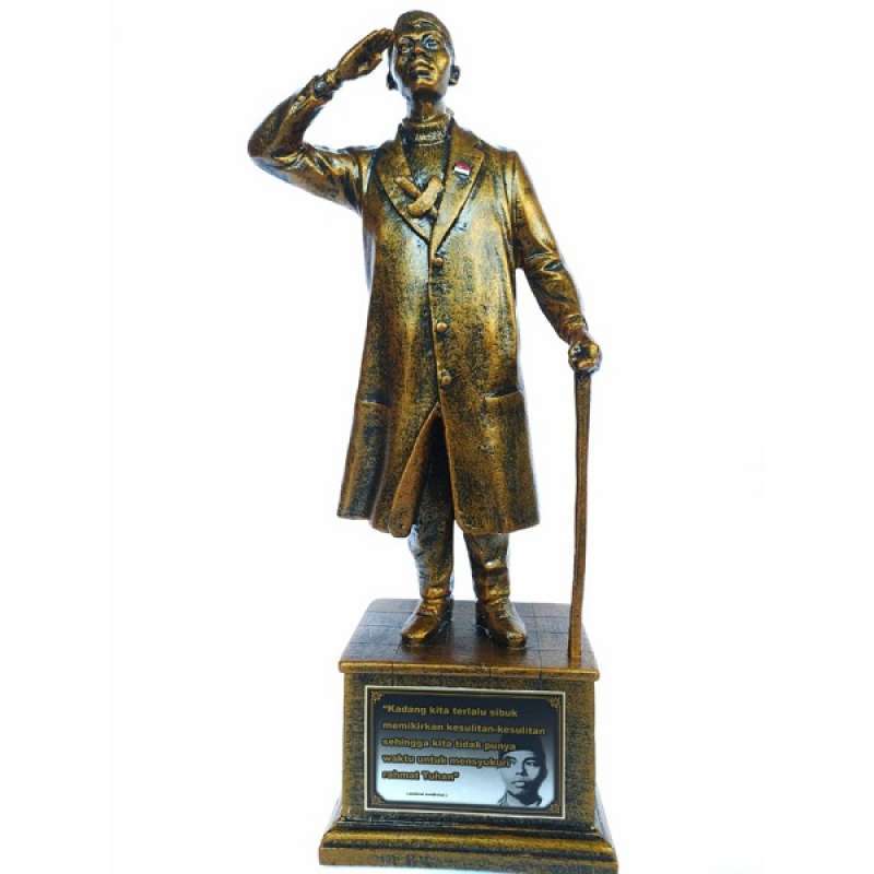 Jual PAJANGAN MINIATUR PATUNG JENDERAL SUDIRMAN PAHLAWAN NASIONAL BESAR ...