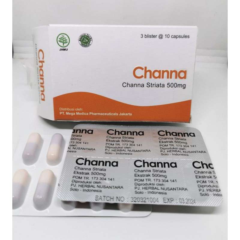 Jual Channa Cap 500mg(herbal Nusantara) Di Seller Sehat.id21 - Kenangan ...