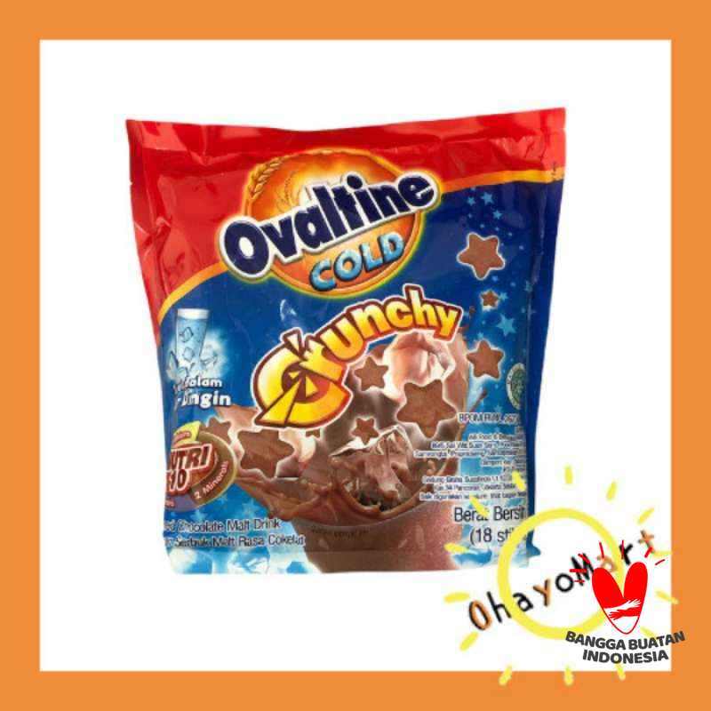 Jual Ovaltine Cold Crunchy stick / Ovaltine Crunchy Susu Bubuk coklat ...