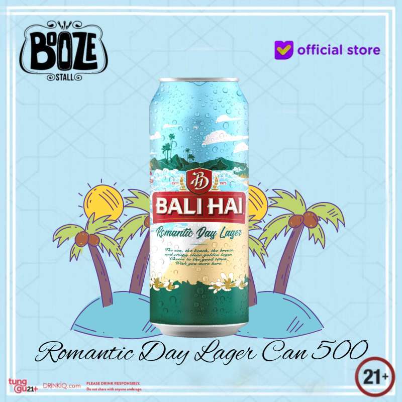 Jual Bali Hai Romantic Day Lager Bir Can 500ml Di Seller Booze Stall ...