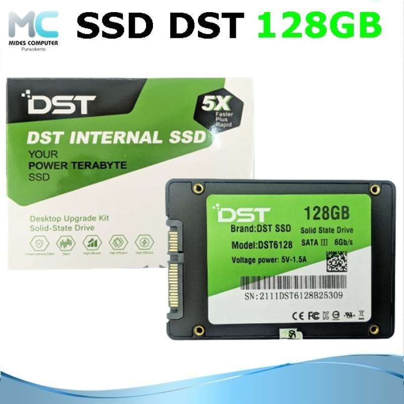 Jual Ssd 128gb Sata Merk Dst Murah Bergaransi Di Seller Mides Computer ...