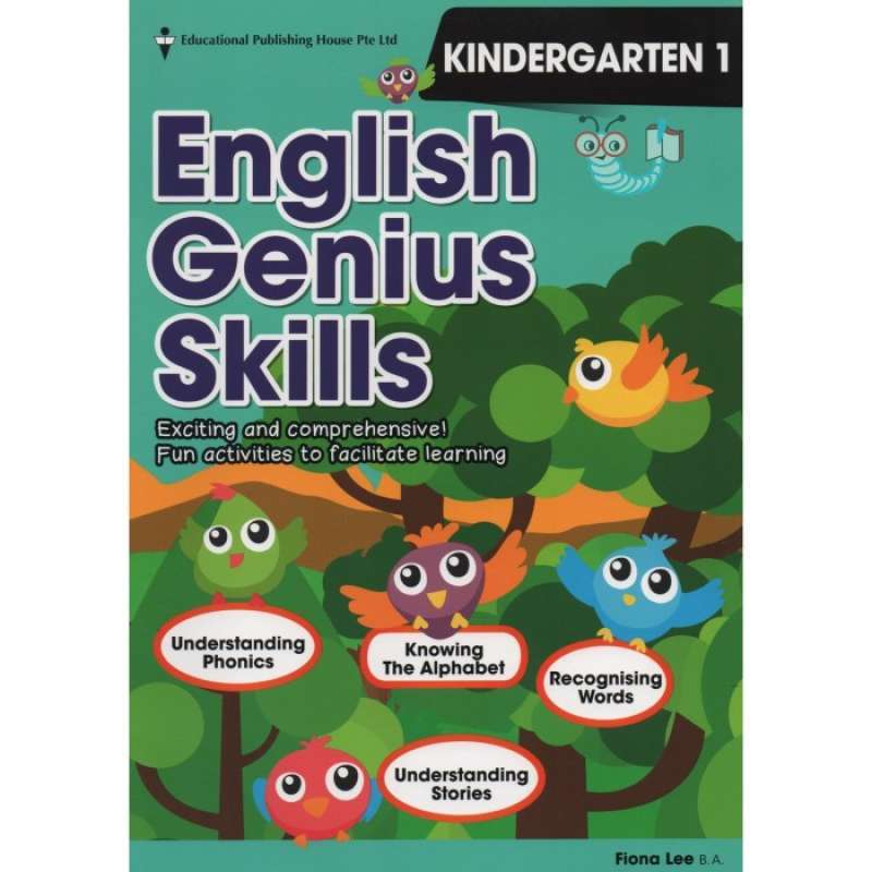 Promo Original Kindergarten 1 English Genius Skills Buku Language Book ...