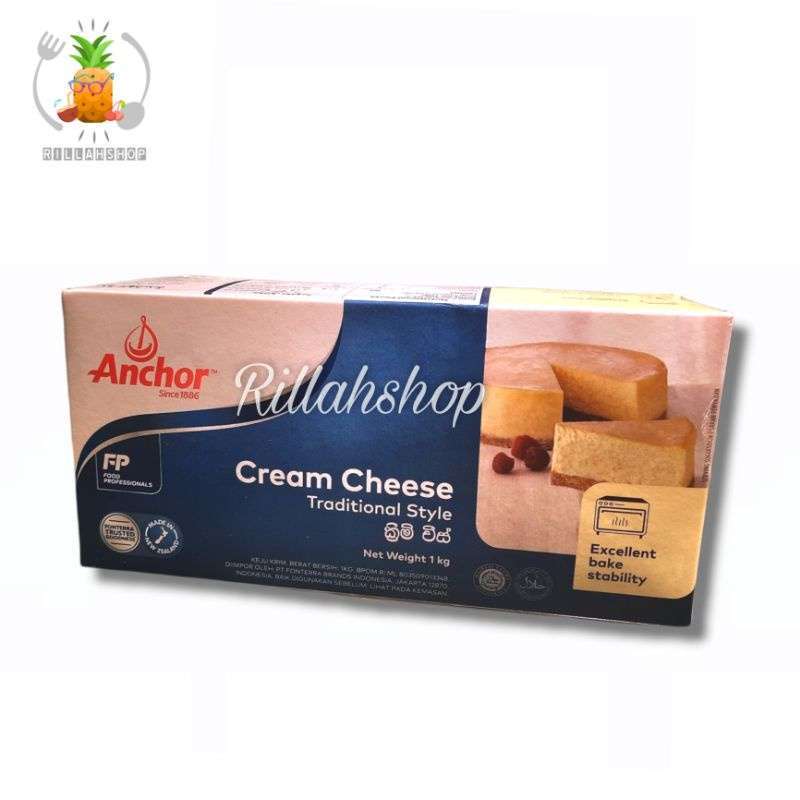 Jual Anchor Cream Cheese 1 Kg | Krim Cheese di Seller Rillahshop - Duri ...