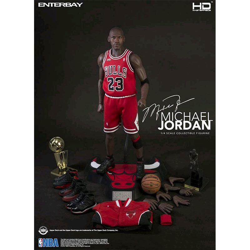 Jual Enterbay NBA Michael Jordan 1-4 Scale HD Collectible Figure di ...