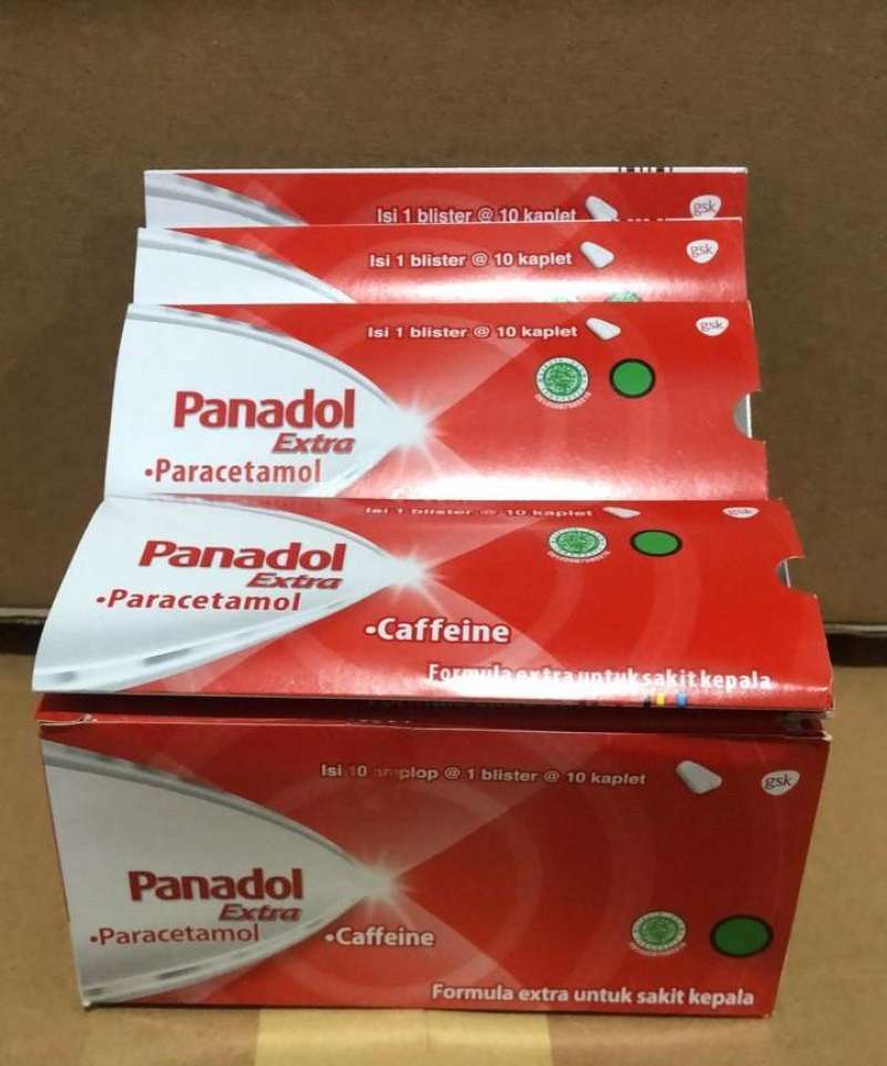 Jual panadol merah extra strip di Seller Apotek Bahari Raya - Gandaria ...