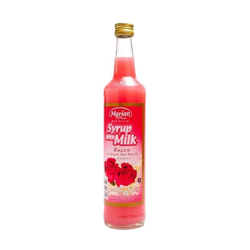 Jual Bandung - Marjan Rose With Milk Sirup [460 Ml] Di Seller ...