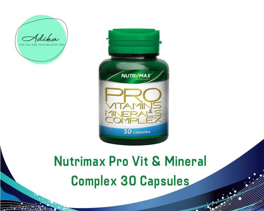 Jual Nutrimax Pro Vit & Mineral Complex di Seller Mitra Adika ...