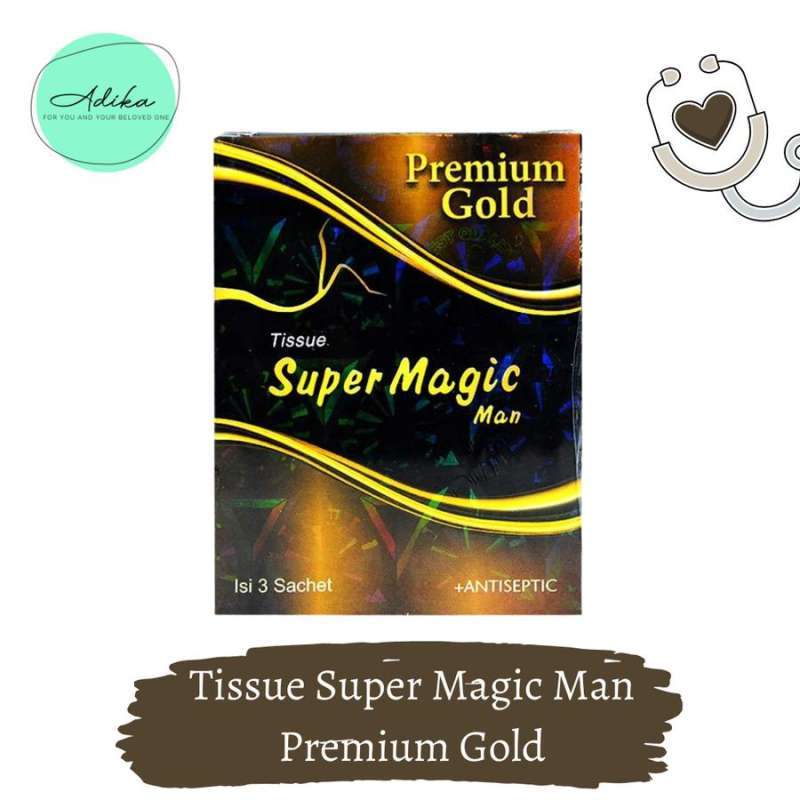 Jual Tissue Super Magic Man Premium Gold di Seller Mitra Adika ...