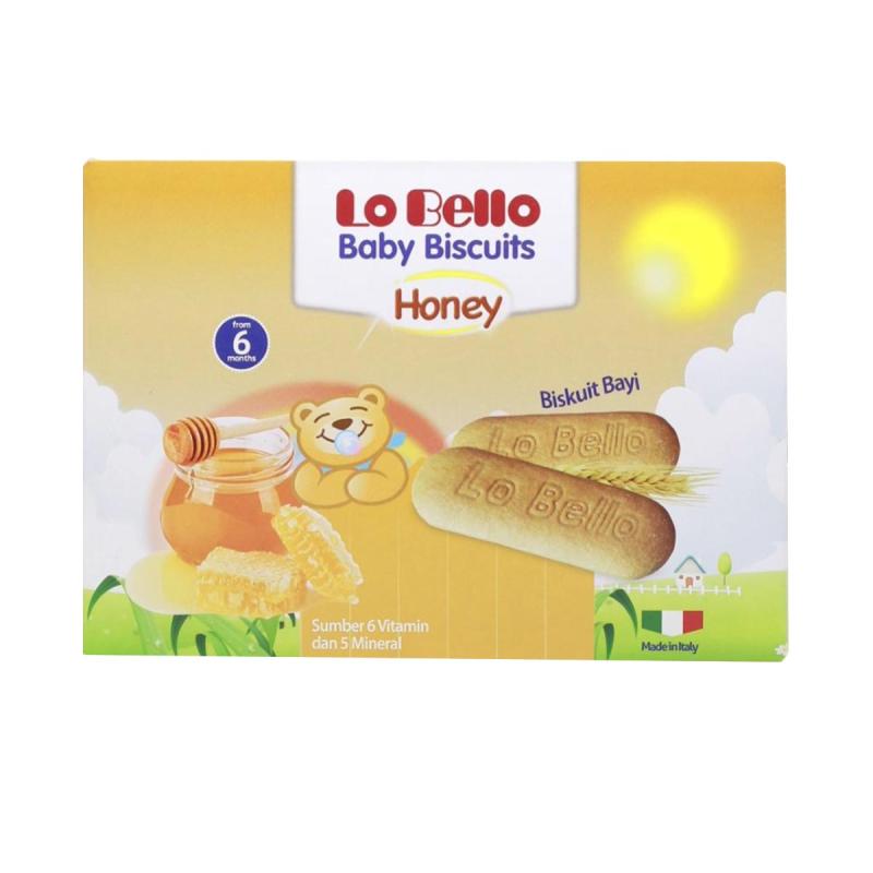 Jual Lo Bello Baby Biscuits Honey [200 G] Di Seller Bonnet Supermarket ...