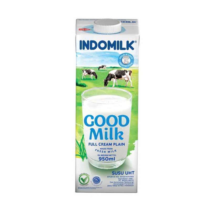 Jual Indomilk Uht Full Cream Plain 950 Ml Termurah - Harga Grosir Terupdate Hari Ini | Blibli