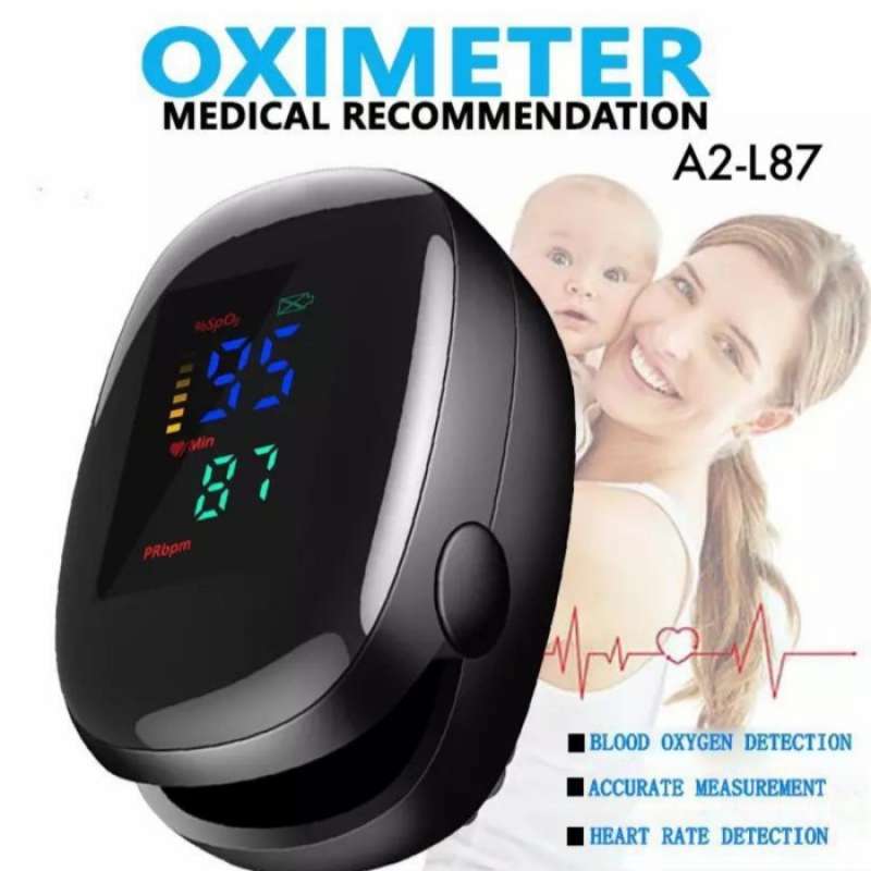 Jual FINGERTIP PULSE OXYMETER A2 OXIMETER SPO2 SATURATION LED 4 COLOUR ...