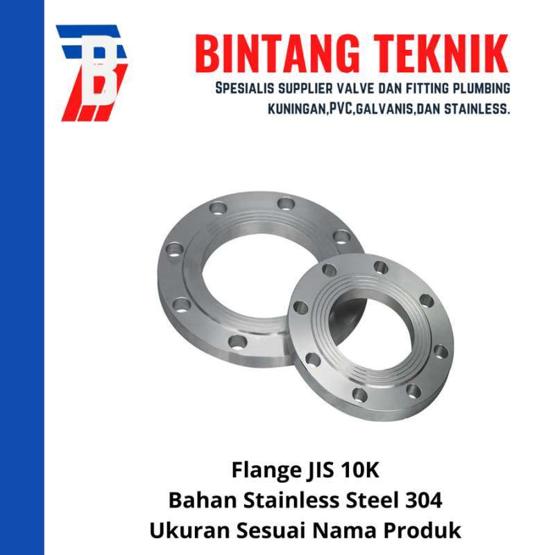 Jual Flange 3 Inch Stainless 304 Jis 10k Di Seller Toko Bintang-teknik ...