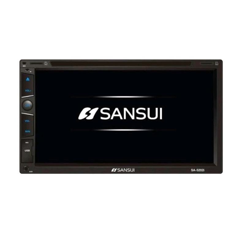 Jual Sansui HD FHD SA-5202i Double Din Head Unit Mobil Audio Mobil di ...