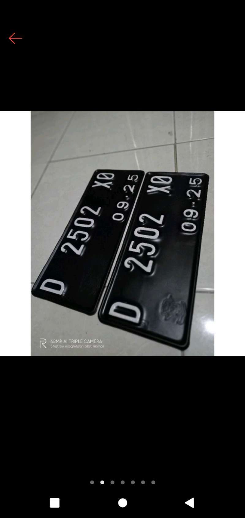 Jual Plat nomor motor logo korlantas di Seller ARthaN - Kab. Bogor ...