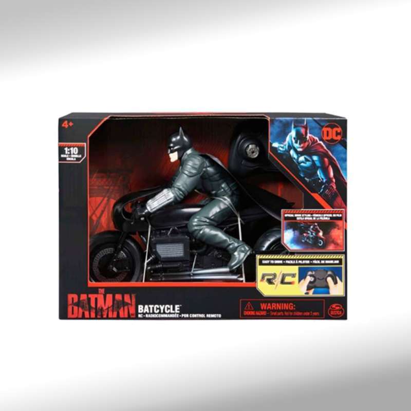 Jual DC The Batman Movie Batcycle RC with Batman Rider 1:10 SM92306 di ...
