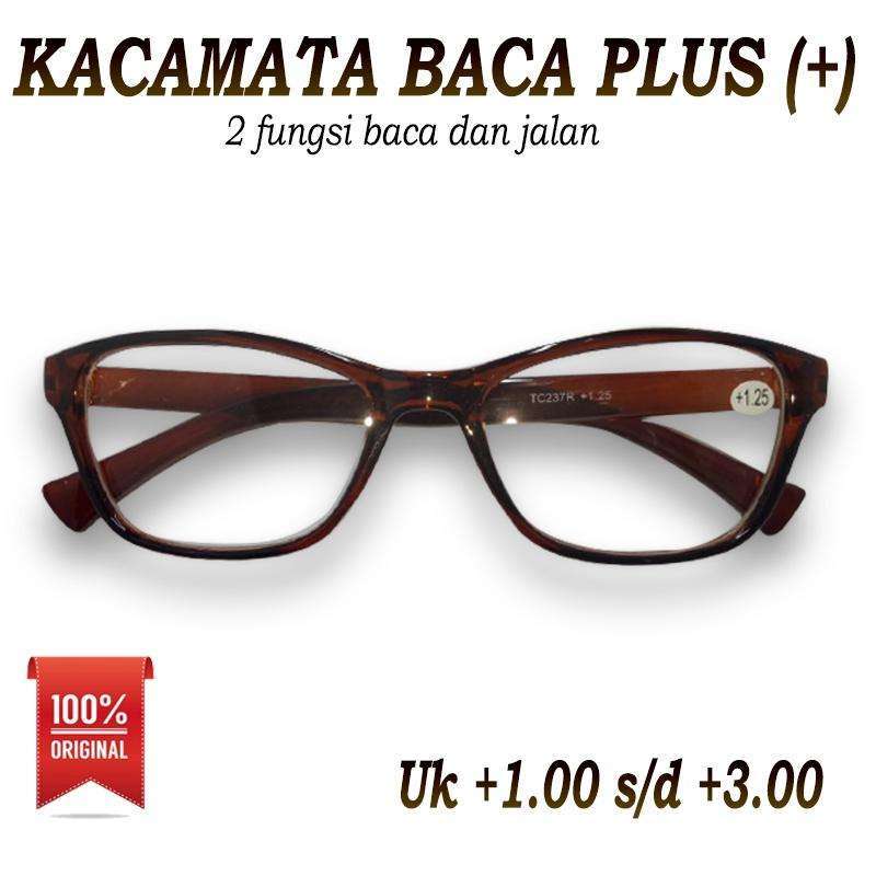 Jual Kacamata Progresif 2 Fungsi Jalan Dan Baca Lensa Bifokal Anti ...