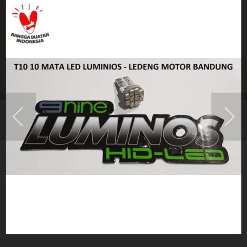 Jual LED T10 10 Titik Luminos (Senja/Plat Nomor) Motor/Mobil - Ungu di ...