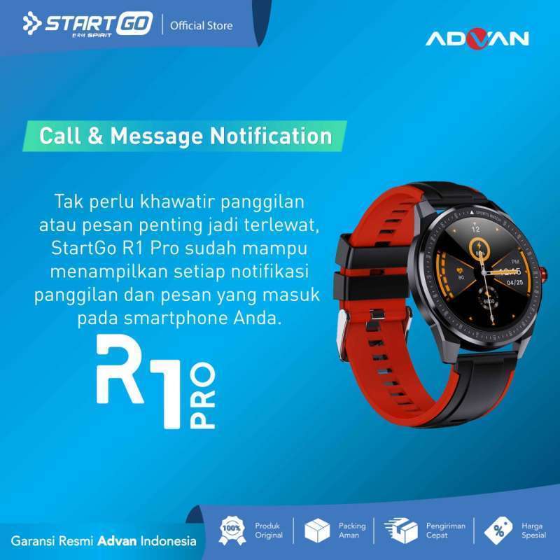 Jual Smartwatch Advan StartGo R1 PRO di Seller Deltafone Papua ...