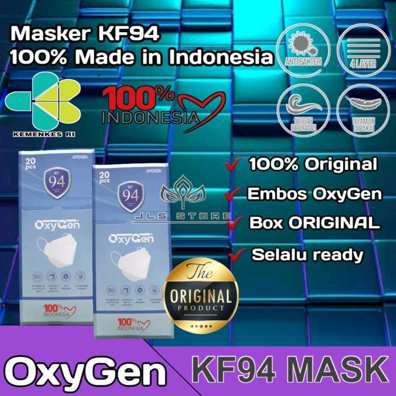 Promo Masker KF94 4ply Premium OxyGen | Masker KF94 evo plusmed 4ply ...