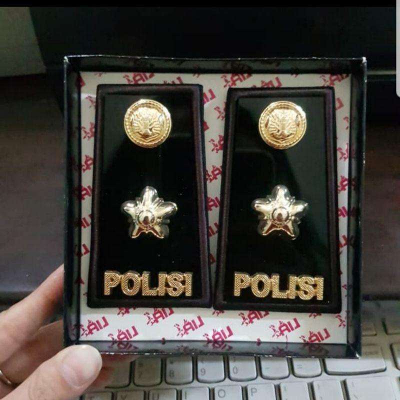 Jual TPH Exclusive LUX Polisi KOMPOL CATUR -Pangkat PDH KOMPOL COKLAT ...