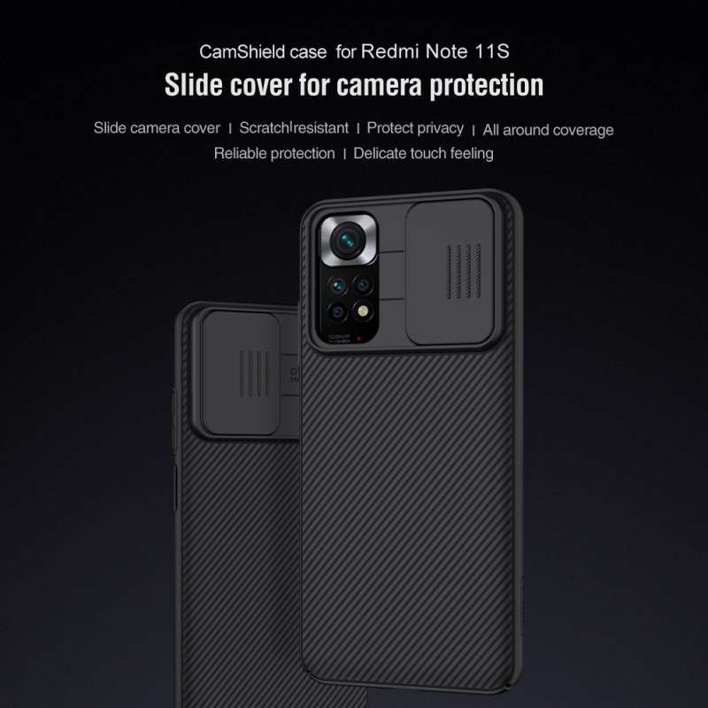 Promo Case Xiaomi Redmi Note 11 / 11s Nillkin Camshield Slide Camera ...