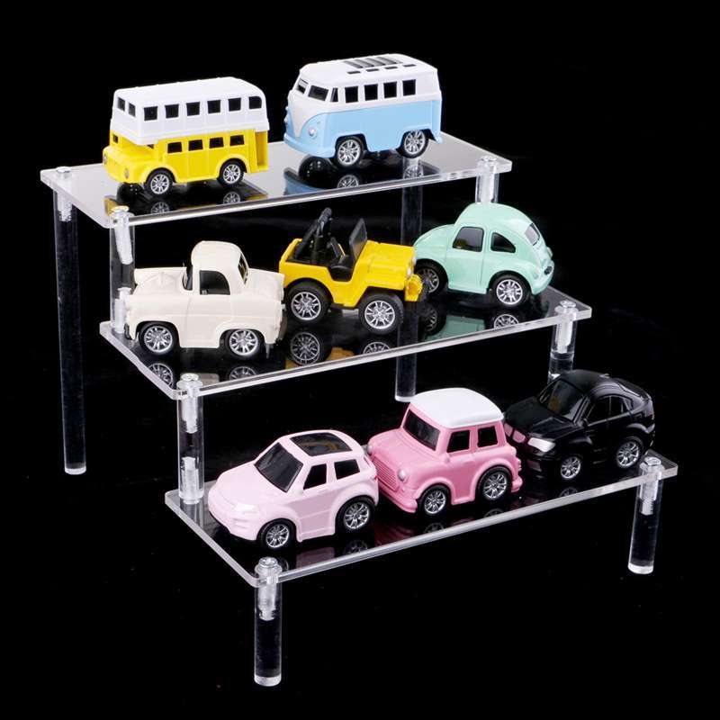 Promo Clear Acrylic Display Riser Figure Model Car Desktop Display ...