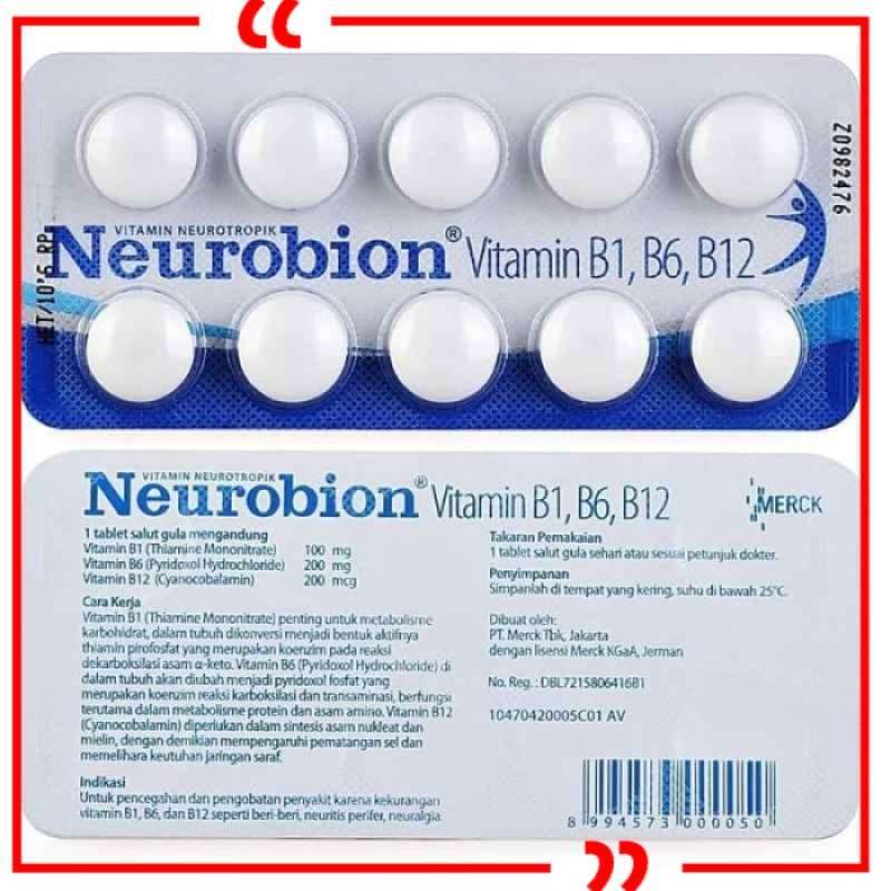 Jual NEUROBION STR @ 10 TAB di Seller Apotek Pelita Farma Official ...