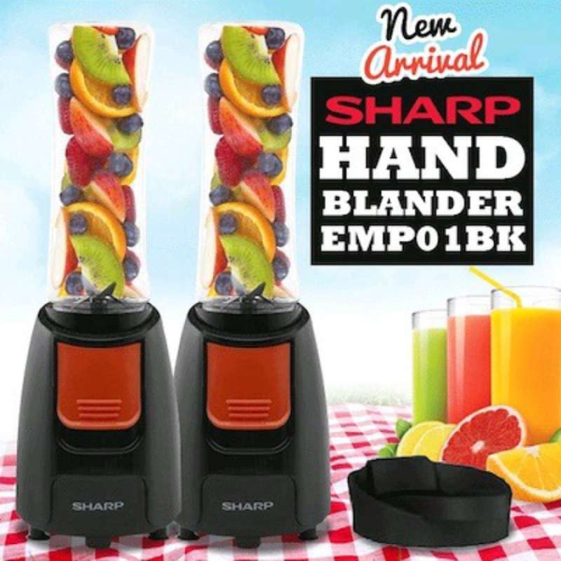 Jual Sharp Hand Blender Mini 0.6 Liter di Seller Indo Jaya Shop ...