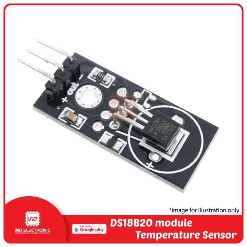 Jual DS18B20 Temperature sensor module ds18b20 module di Seller ...
