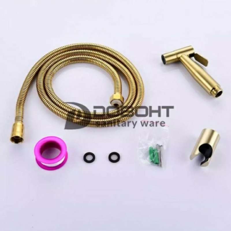 Jual TOILET SHOWER STAINLESS GOLD / JET SHOWER STAINLESS WARNA GOLD di ...