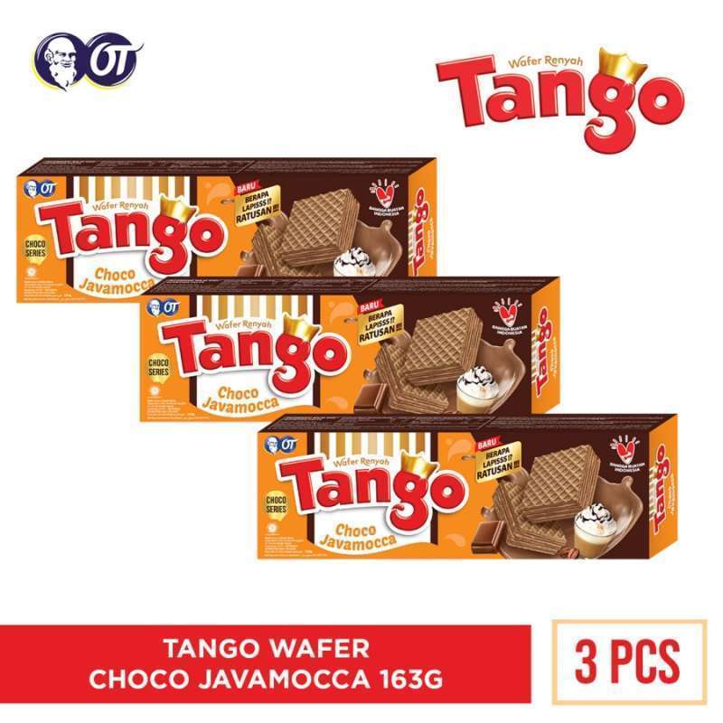 Jual Wafer Tango Choco Javamocca 163gr - Isi 3pcs Di Seller Hijo Shop ...