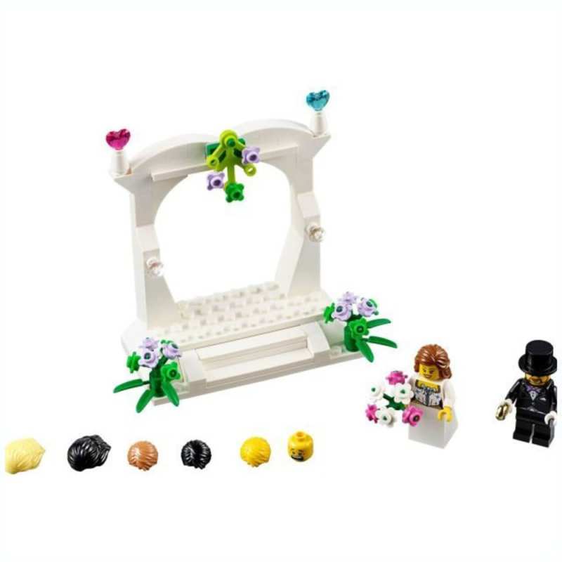 Jual Lego Seasonal - 40165 Wedding Favor Set Bride And Groom Minifigure ...