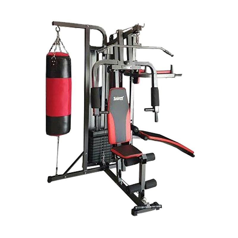 Jual Total Health Gym Home 3 Sisi + Sand Back Beban Alat Fitnes [75 Kg ...