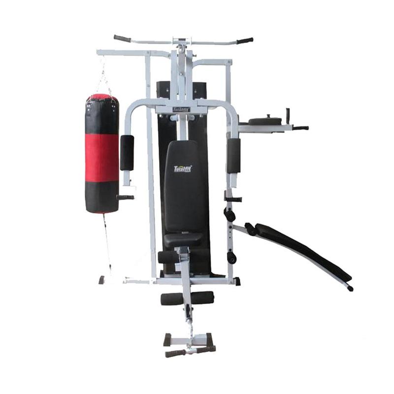 Jual Total Health Gym Home 3 Sisi + Sand Back Beban Alat Fitnes [75 kg ...
